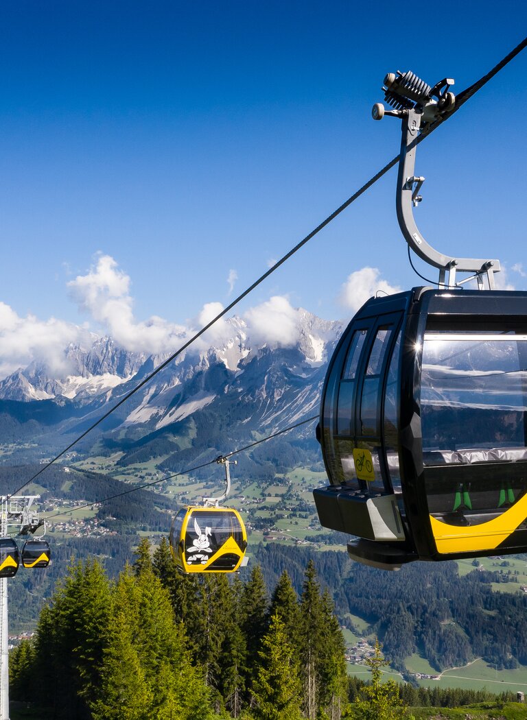 Berg- und Talfahrt Planai » Wandern & Hopsiland erleben